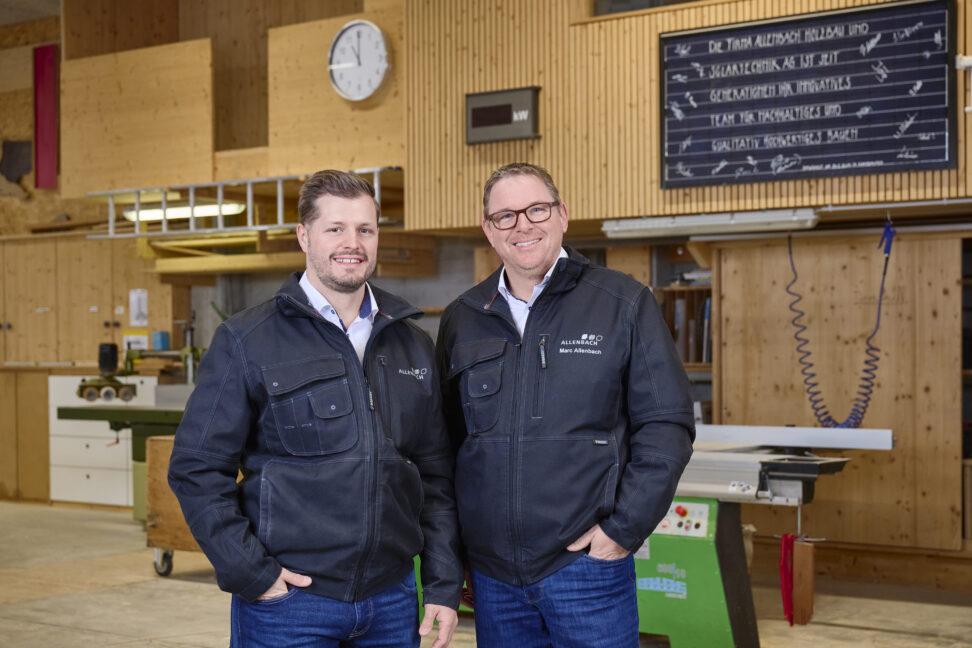 Führungswechsel bei den Solarholzbauern - Allenbach Holzbau und ...